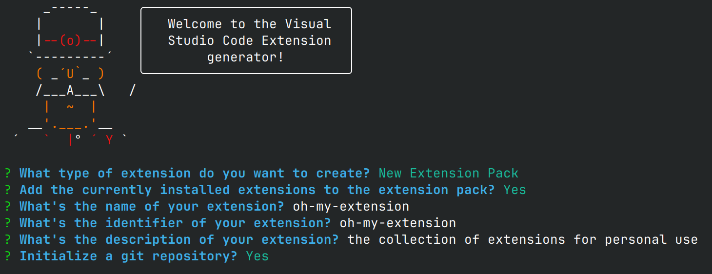 自制 vscode 扩展包 | 树下集熵